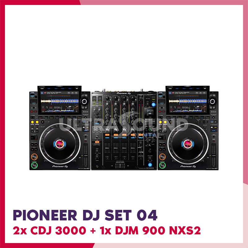 Pioneer DJ set 04 (2x CDJ 3000 + DJM 900 NXS-2) - Complete DJ sets ...