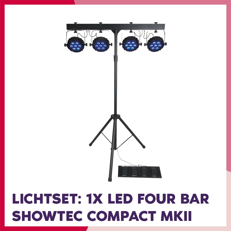 1x LED Four Bar Showtec Compact Power Light Set MKII LED - Lichtsets ...