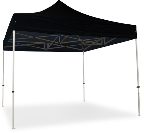 FOH tent zwart 3.0m x 3.0m huren - Ultrasound Rental