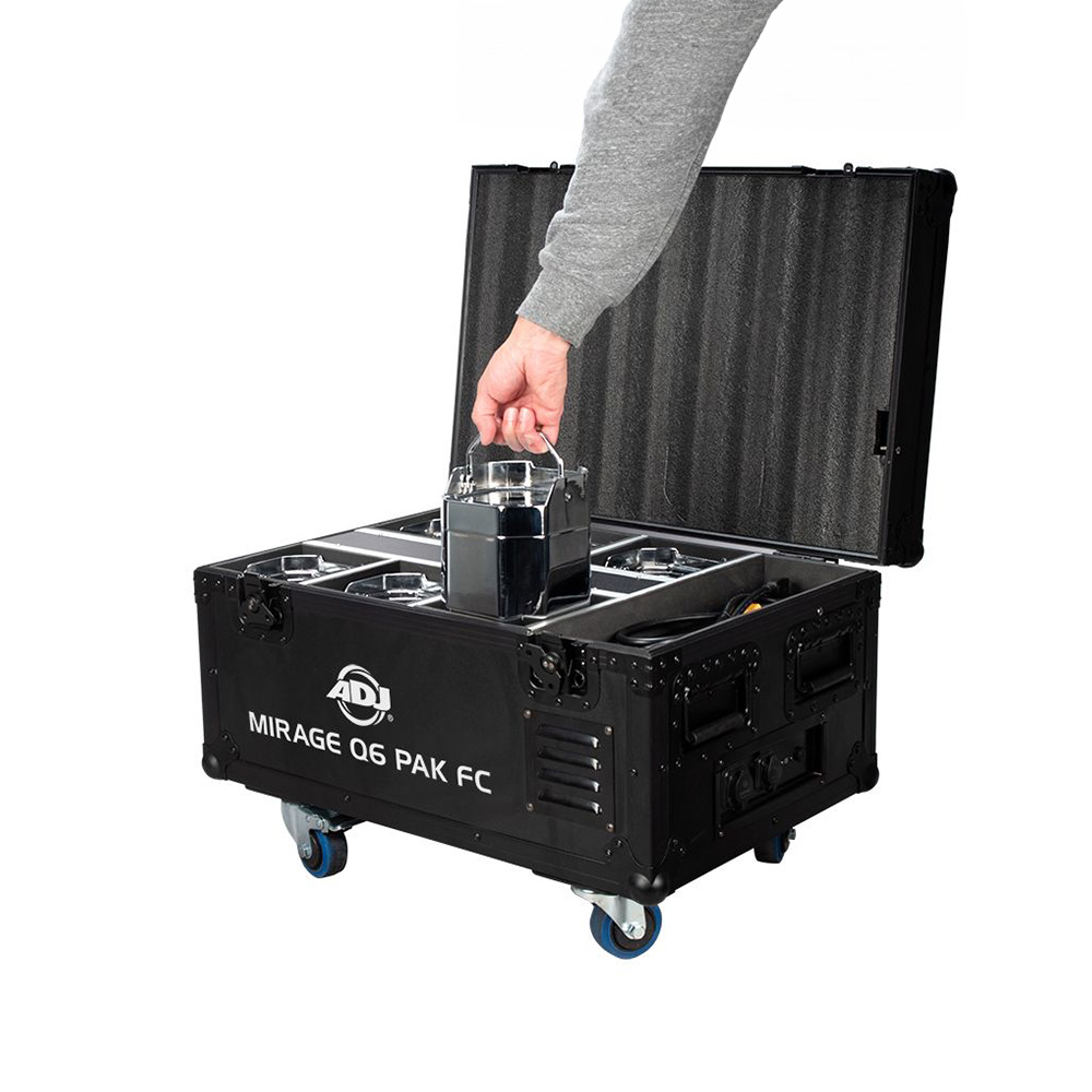 6x Accu Spots LED 40W ADJ Mirage Q6 IP65 huren - Ultrasound Rental